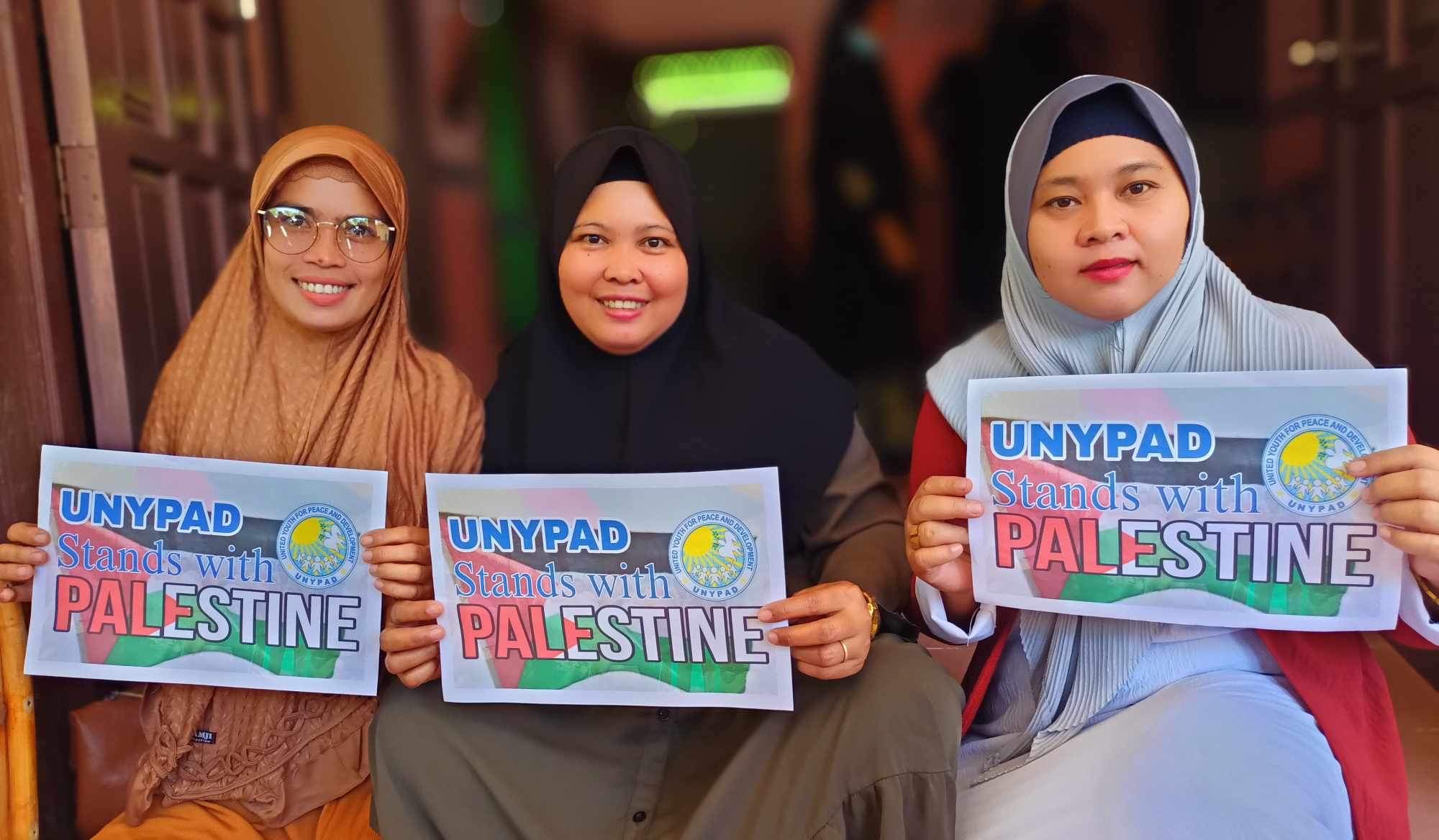 Bangsamoro youth sa Pilipinas, naninindigan para sa Palestine ...