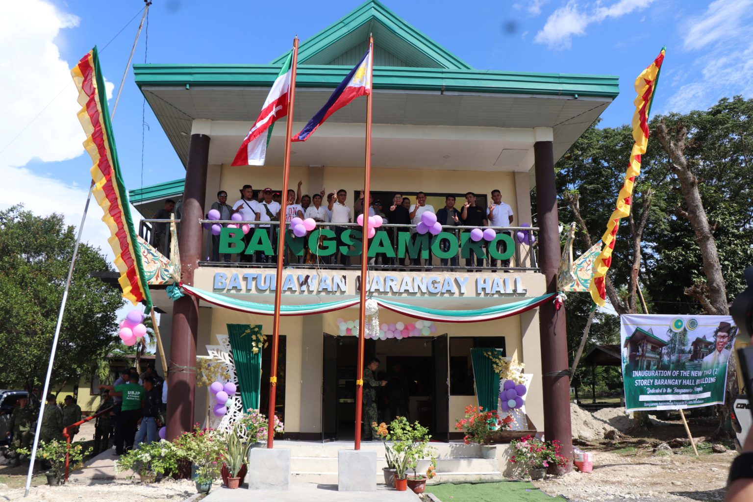 BARMM government, ibinigay na ang 2 Barangay Hall sa LGU ng Pikit ...