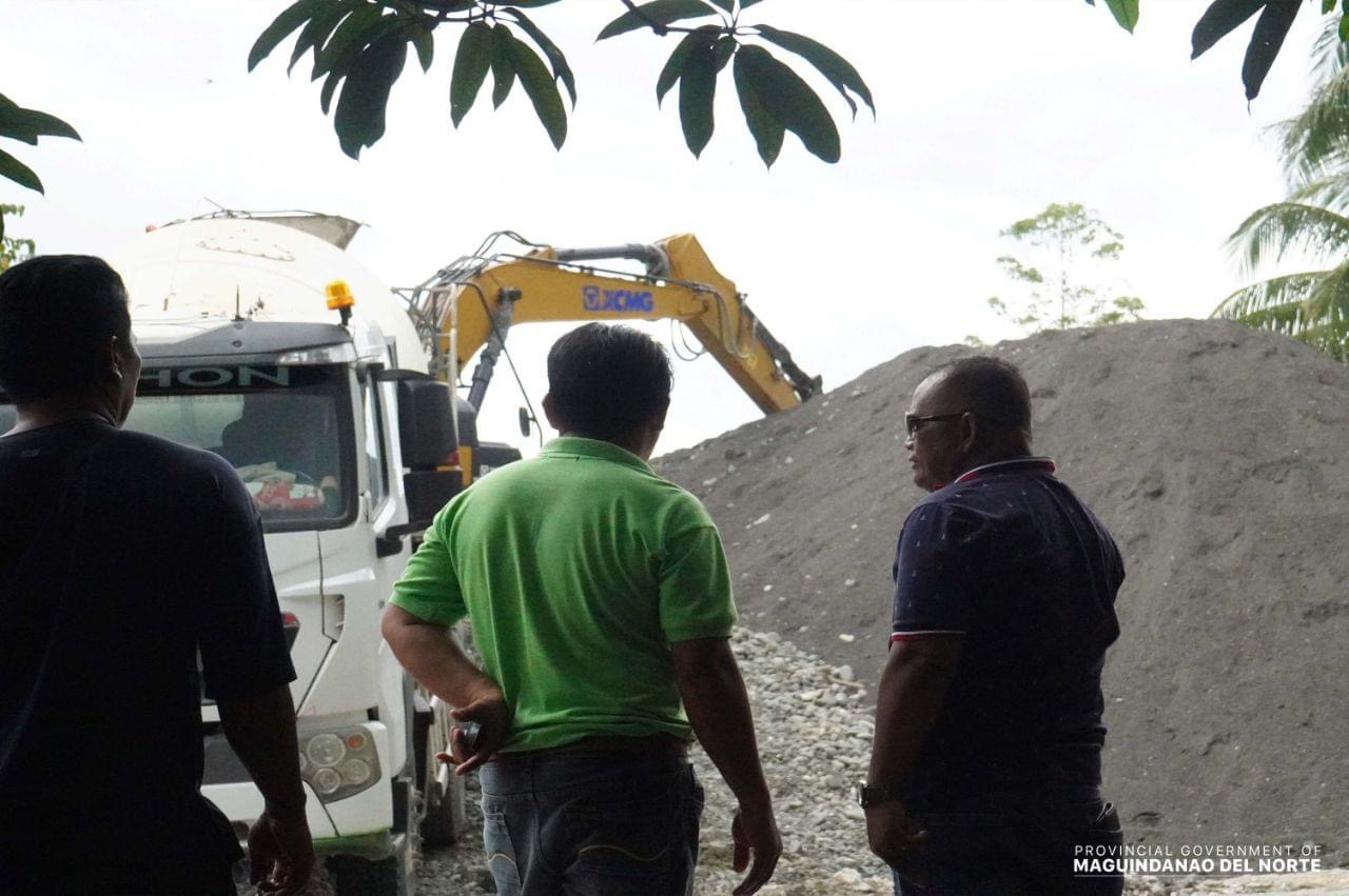 Konstruksiyon ng Ganta-Gambar Road sa Mother Kabuntalan pormal ng ...
