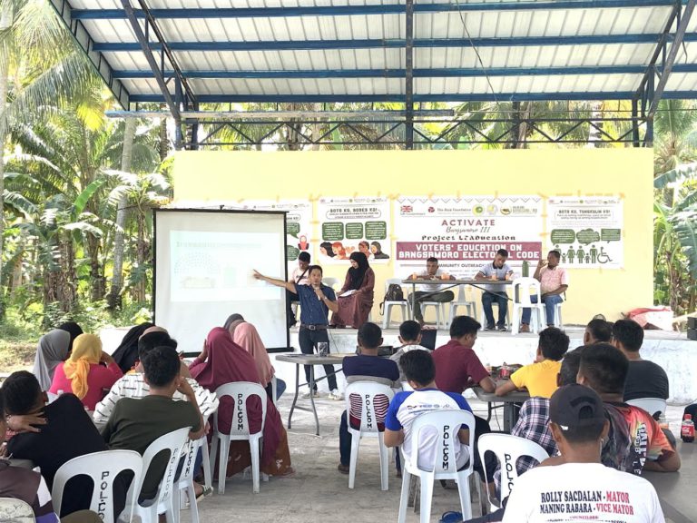 UNYPAD facilitates voters’ education on Bangsamoro Electoral Code in ...