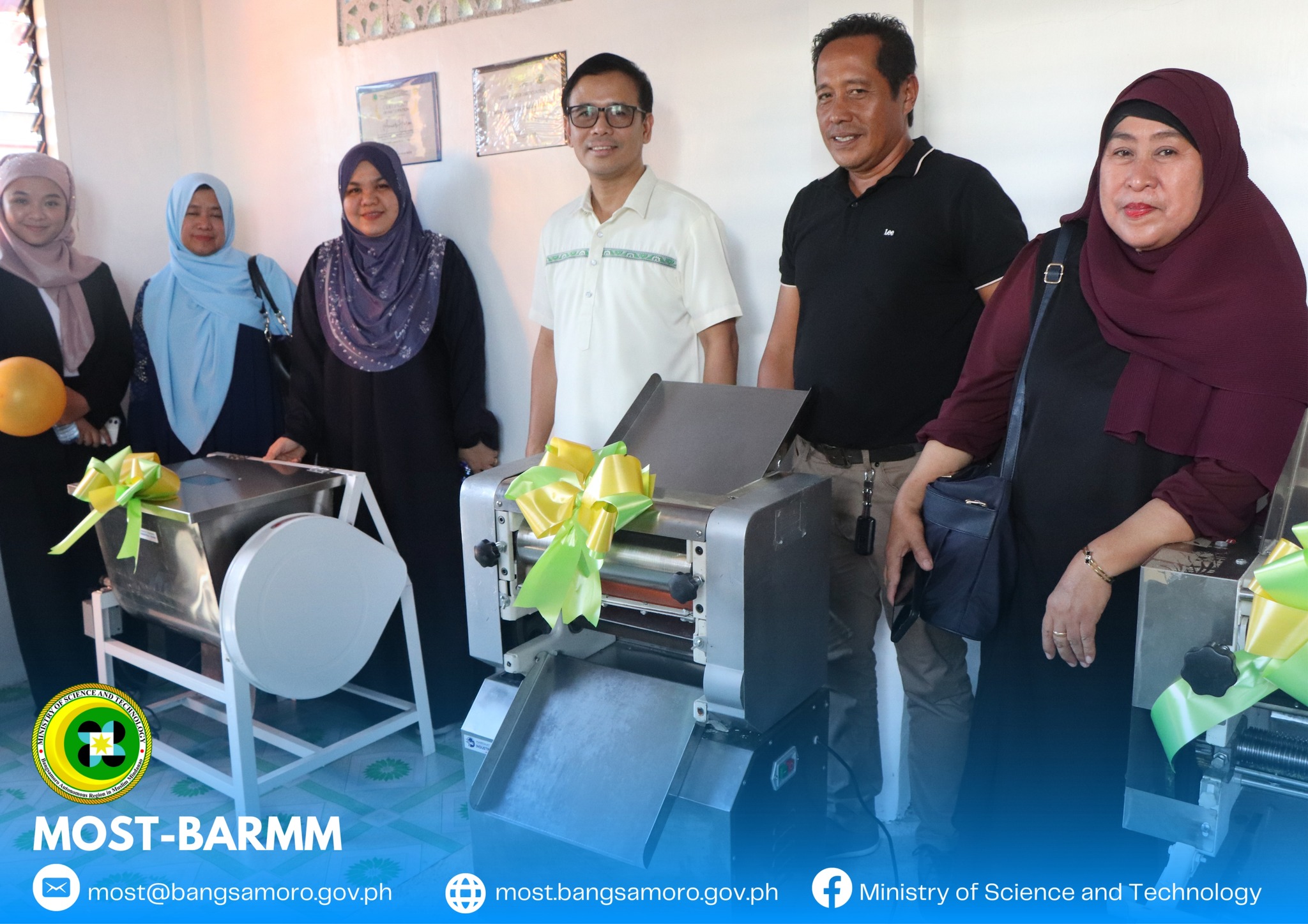 MOST-BARMM namigay ng PhP4 Milyong processing equipment at Renovated Production Area sa Siyam na ...