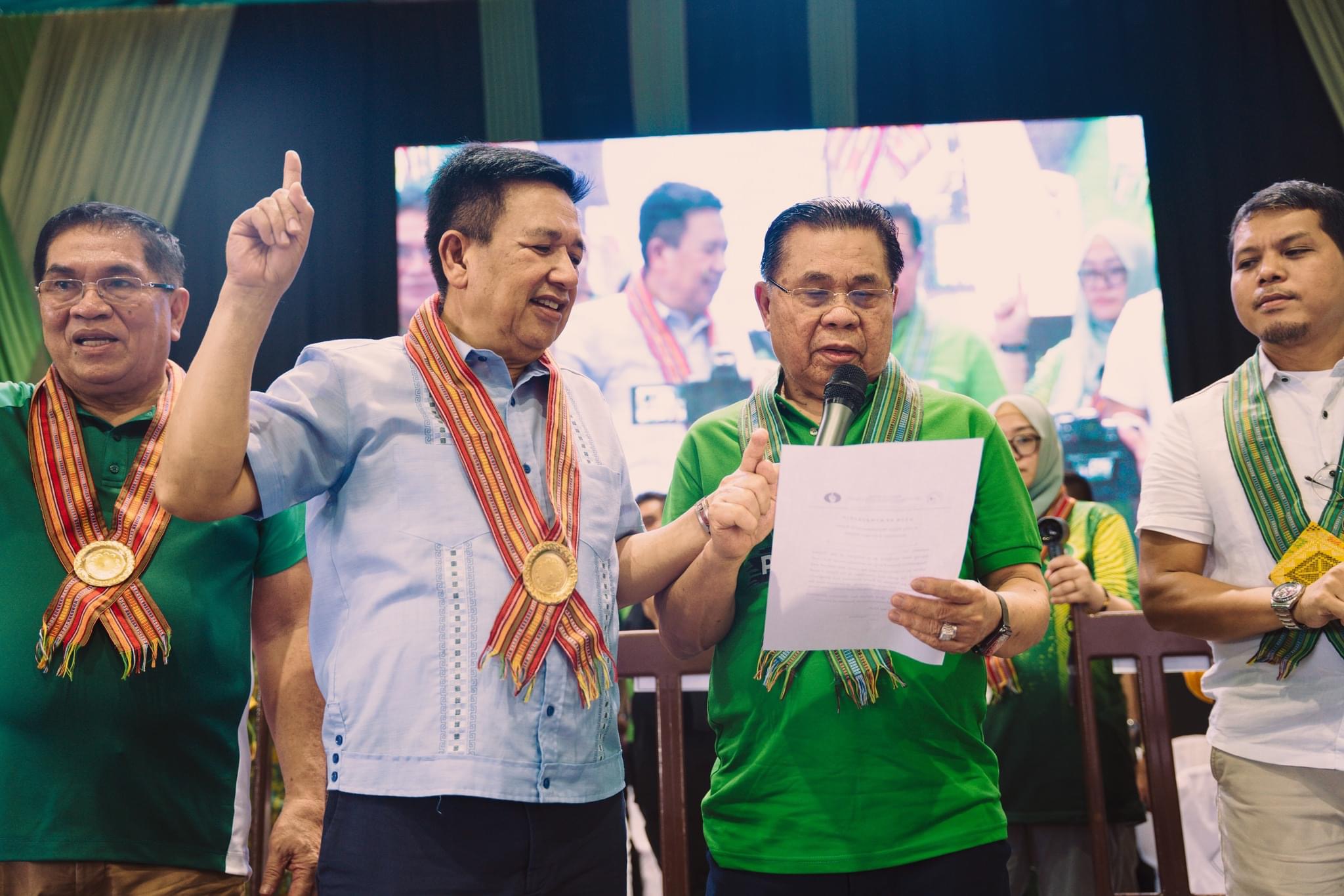 UBJP Leaders, Party President Ebrahim Grace General Assembly, Mass Oath ...