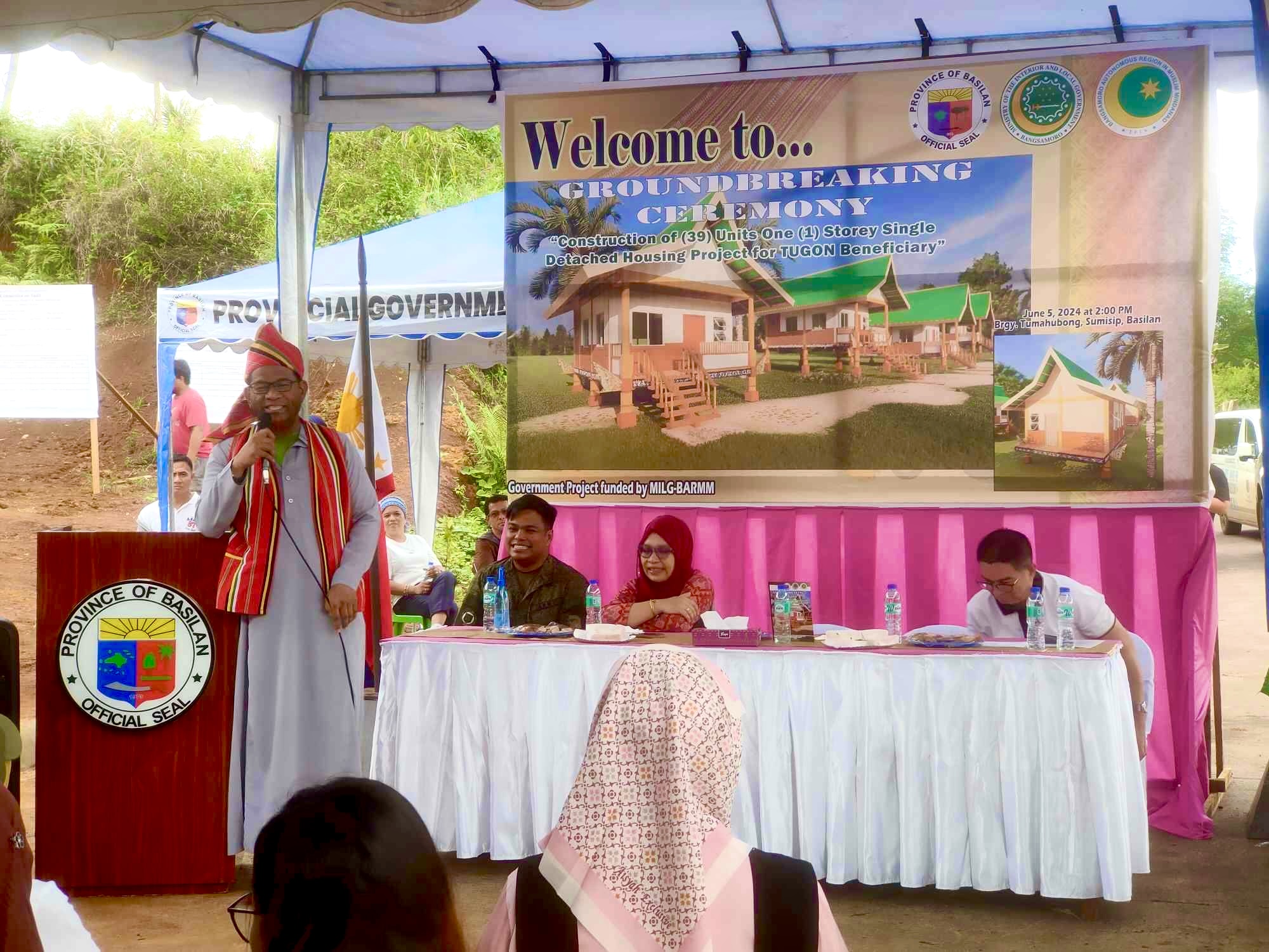 Sumisip, Basilan Breaks Ground on New Housing Units for Project TuGoN ...