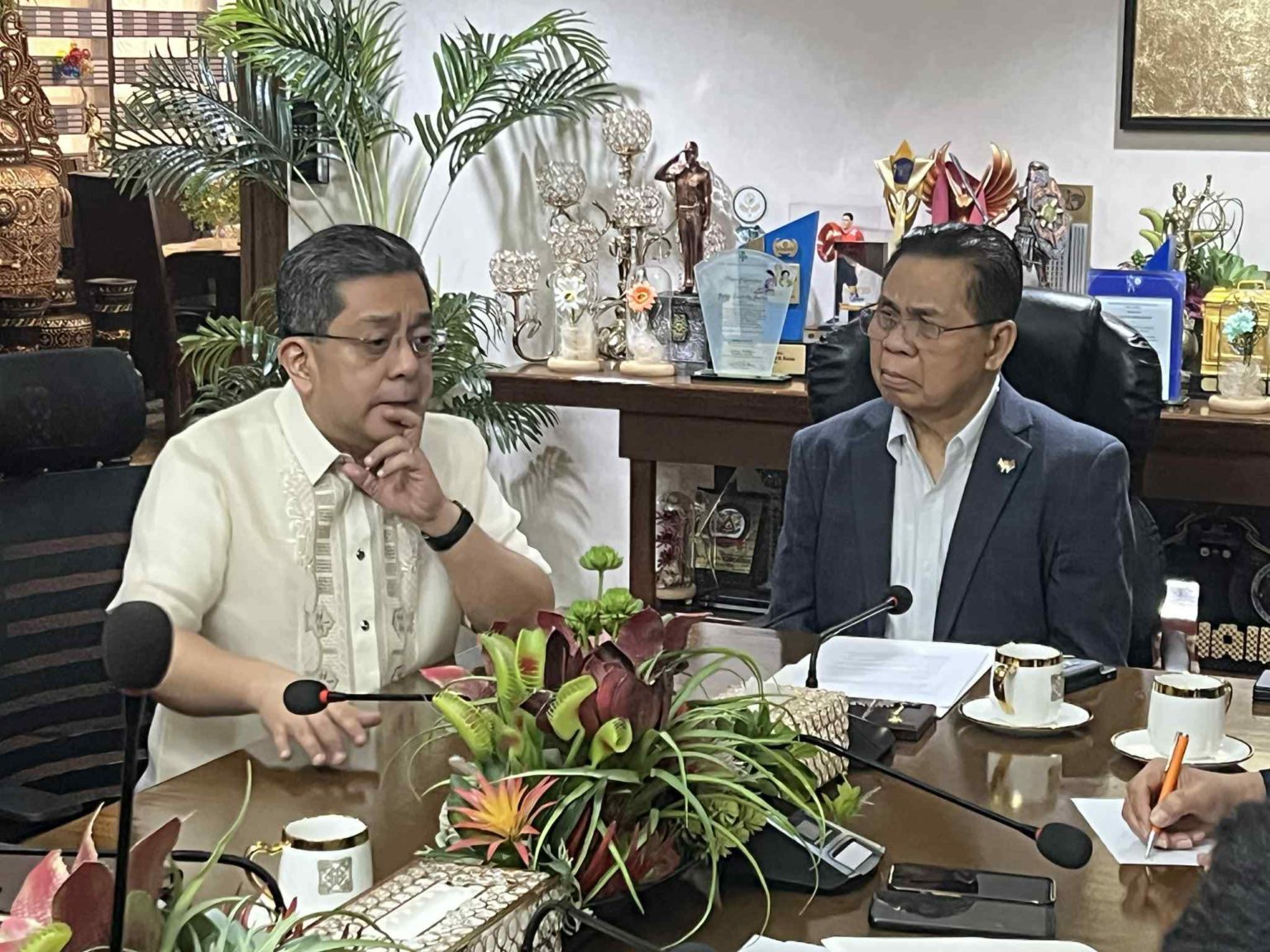 UBJP President Ebrahim Meets COMELEC Chairman Garcia to Discuss October ...